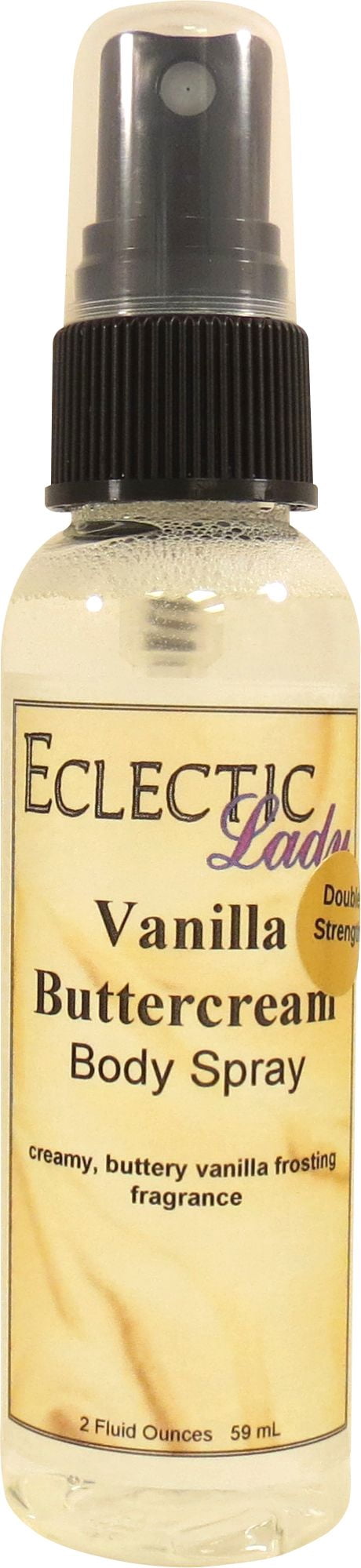 Vanilla Buttercream Body Spray, Eclectic Lady, Hydrating Mist, Unisex ...