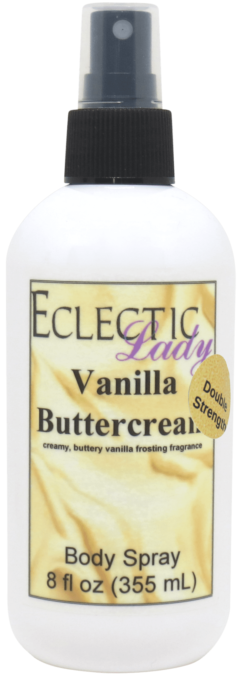 Vanilla Buttercream Body Spray, Eclectic Lady, Hydrating Mist, Unisex ...