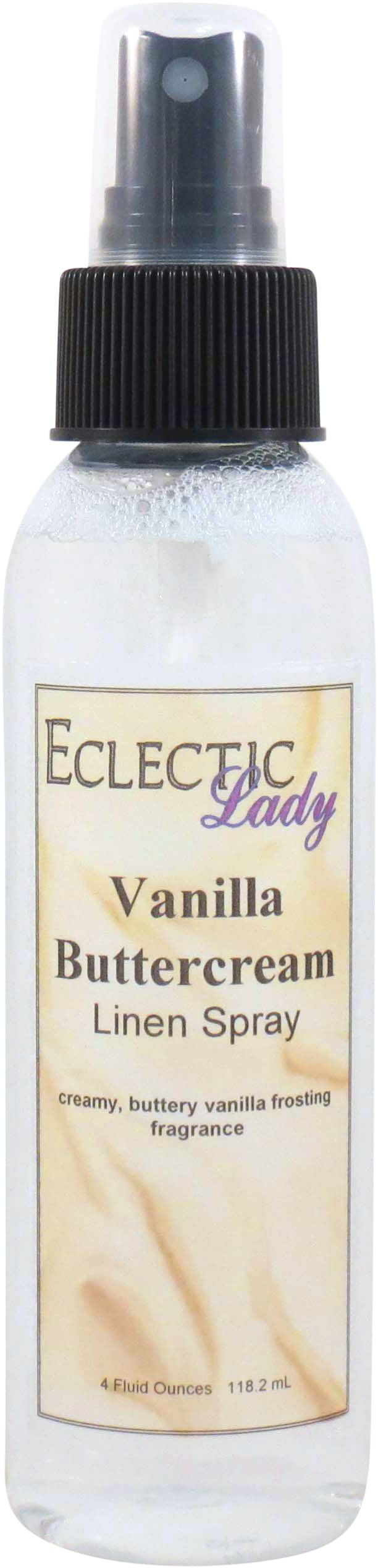 Vanilla Buttercream Linen Spray (Double Strength), 2 ounces - Walmart.com