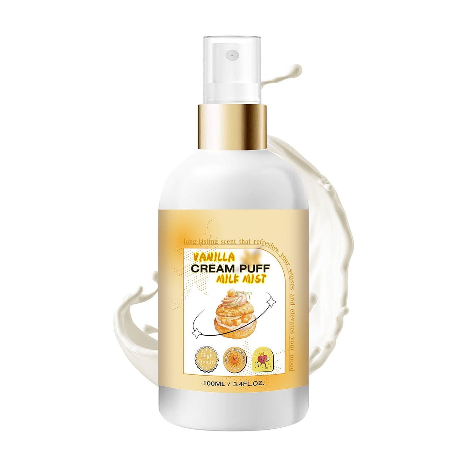 Vanilla Cream Puff Body Milk Mist, Vanilla Cream Puff Body and Hair ...