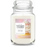 Vanilla Cupcake Scented Candle, 22oz Large Jar with up to 150 Hour Burn ...