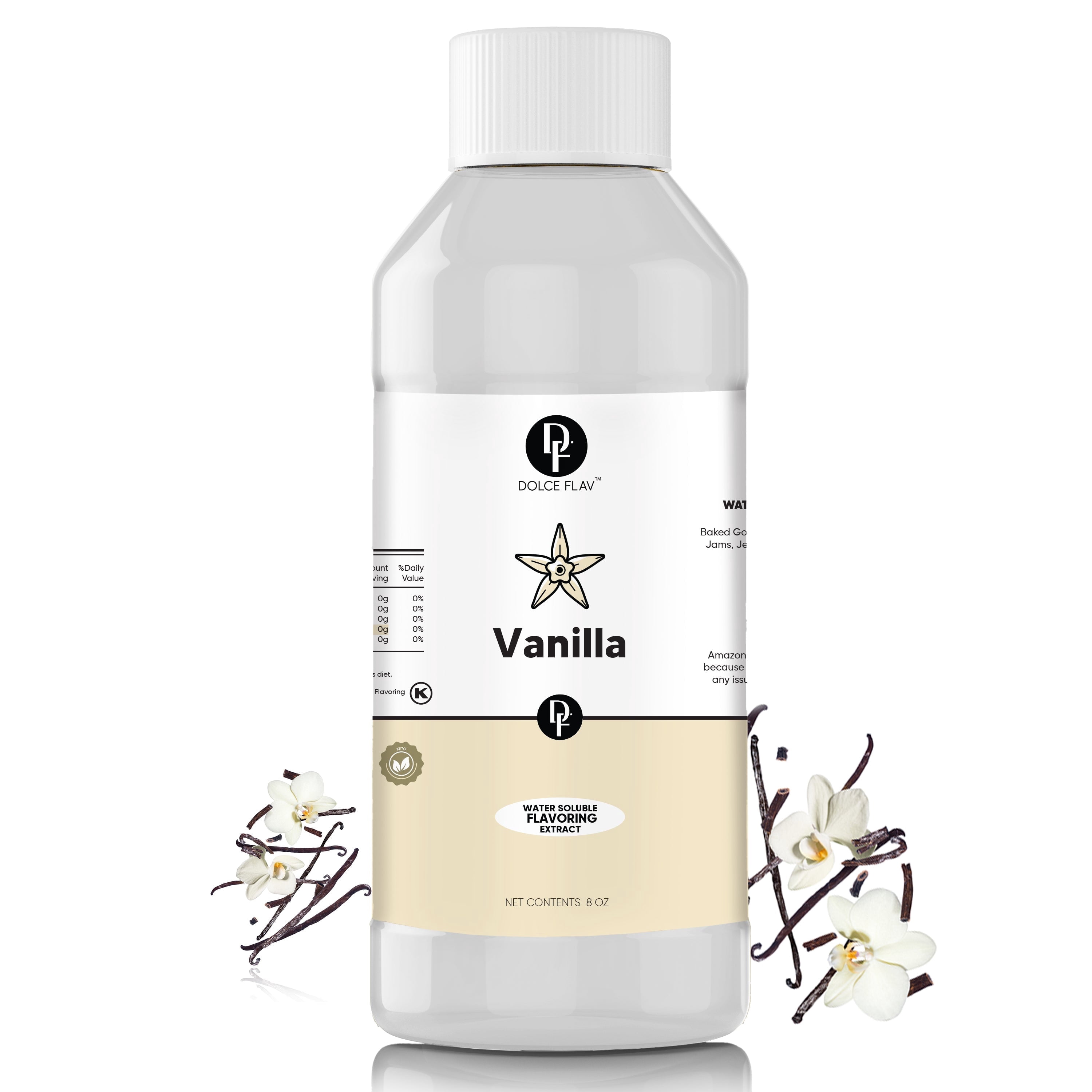 Dolce Flav - Vanilla Extract with Other Natural & Artificial Flavors ...