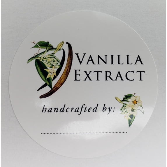 Vanilla Extract Label - Walmart.com