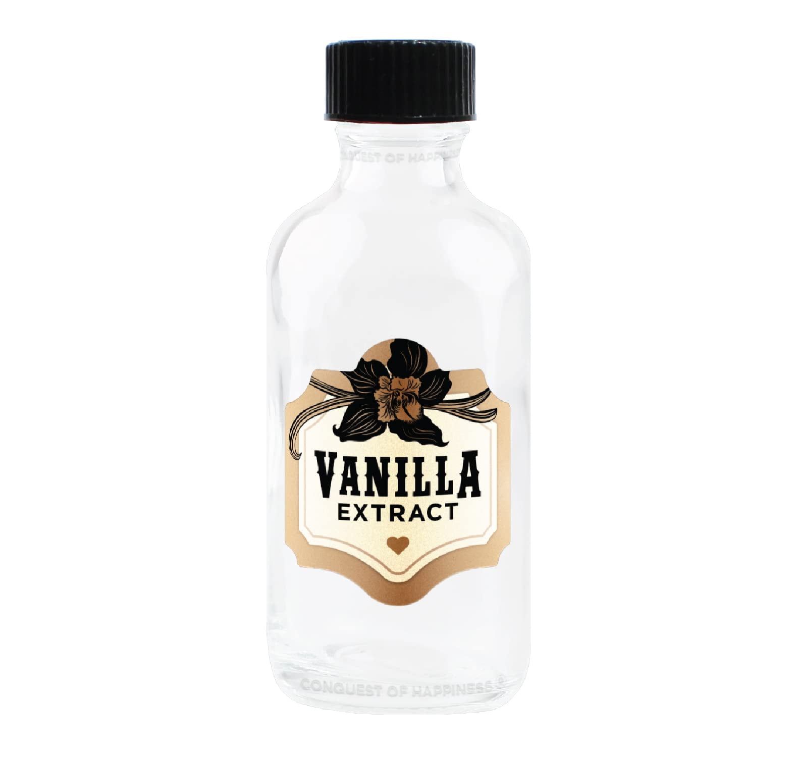 Vanilla Extract Labels with 2 oz Bottles - Handmade by Conquest of ...