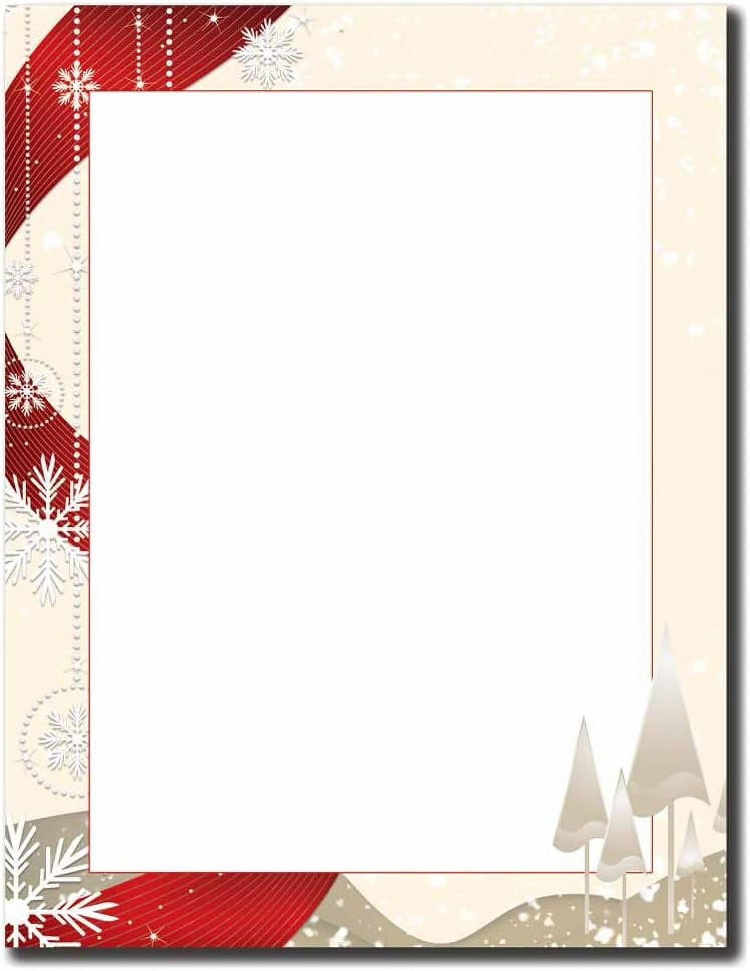 Vanilla Flakes Letterhead Laser & Inkjet Printer Paper, 100 Pack ...