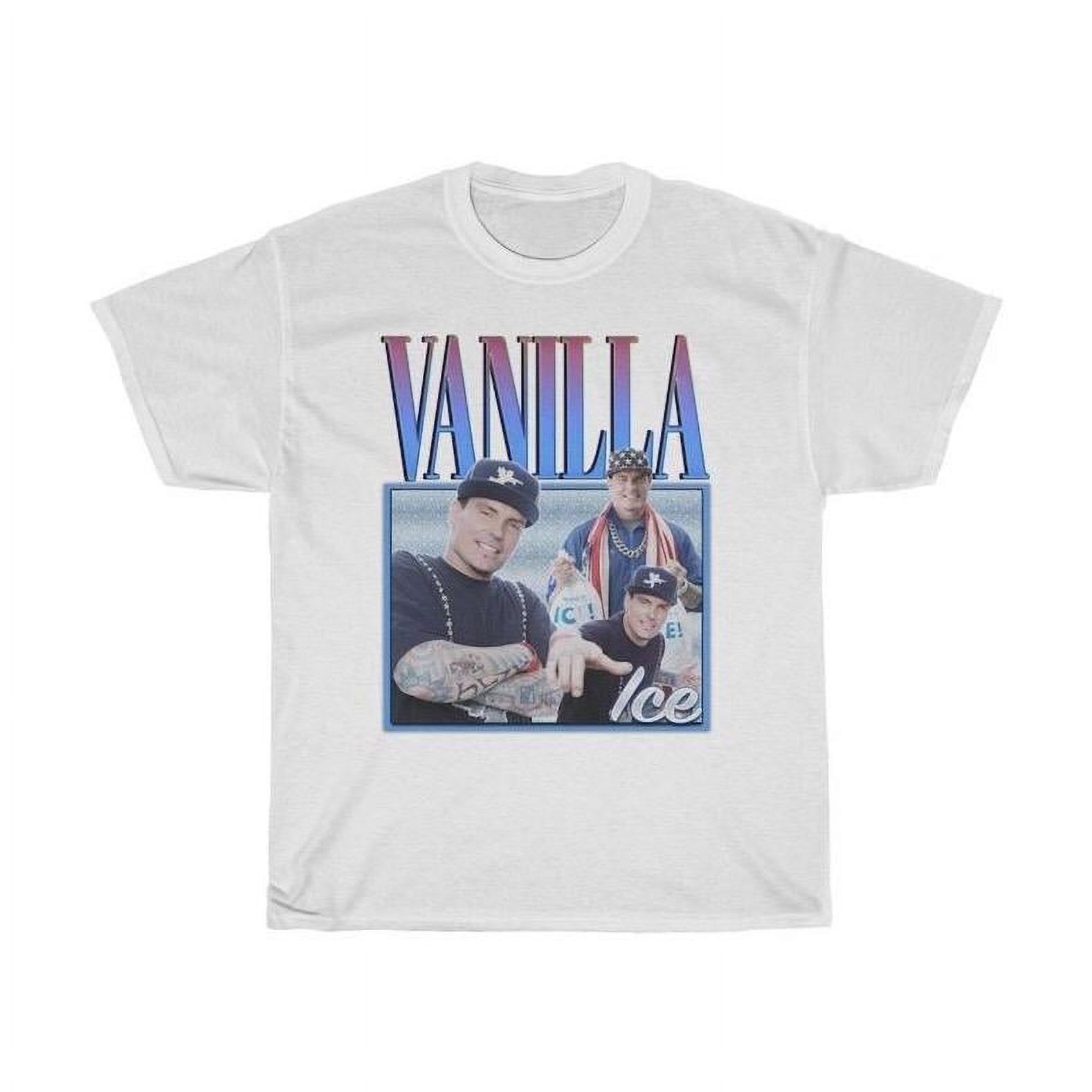 Vanilla Ice Homage, Vanilla Ice, Vanilla Ice Rapper Hip Hop Style 90s T ...