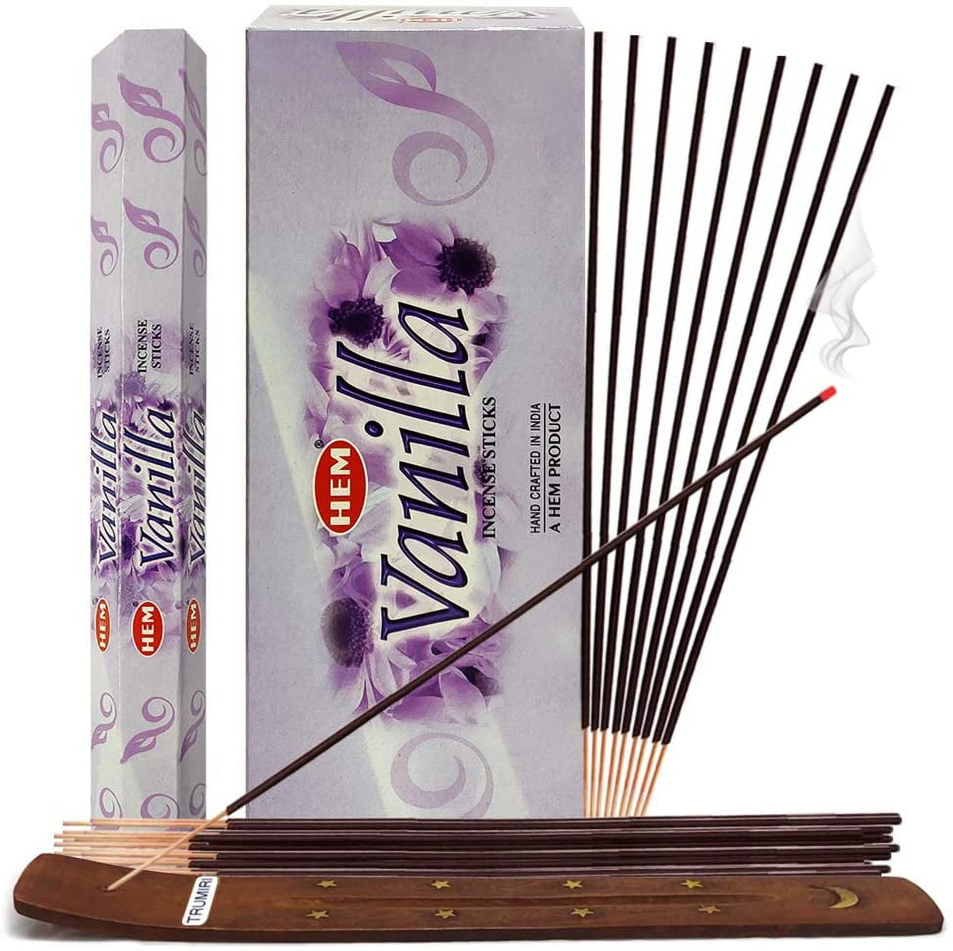 Vanilla Incense Sticks And Incense Stick Holder Bundle Insence Insense ...