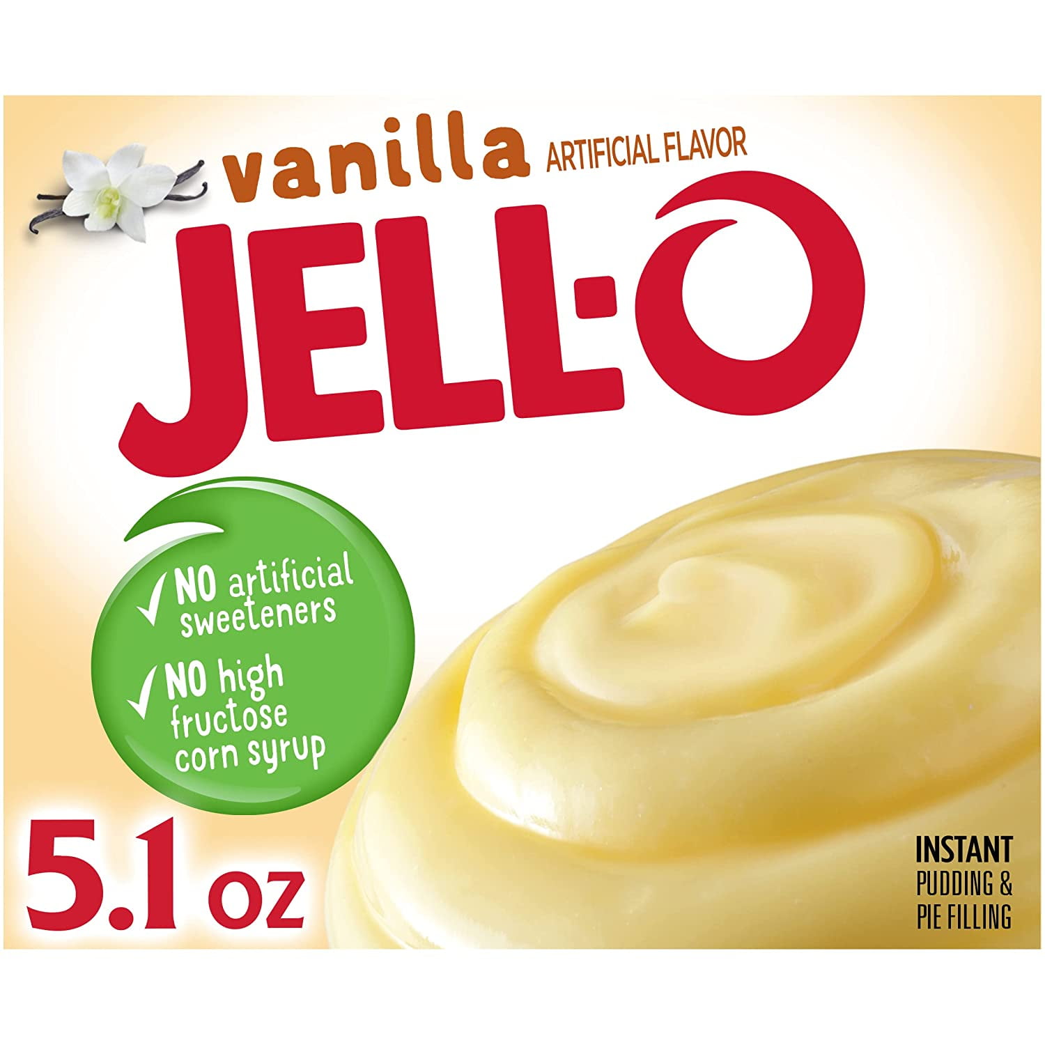 Vanilla Instant Pudding & Pie Filling Mix (24 Ct Pack, 5.1 Oz Boxes ...