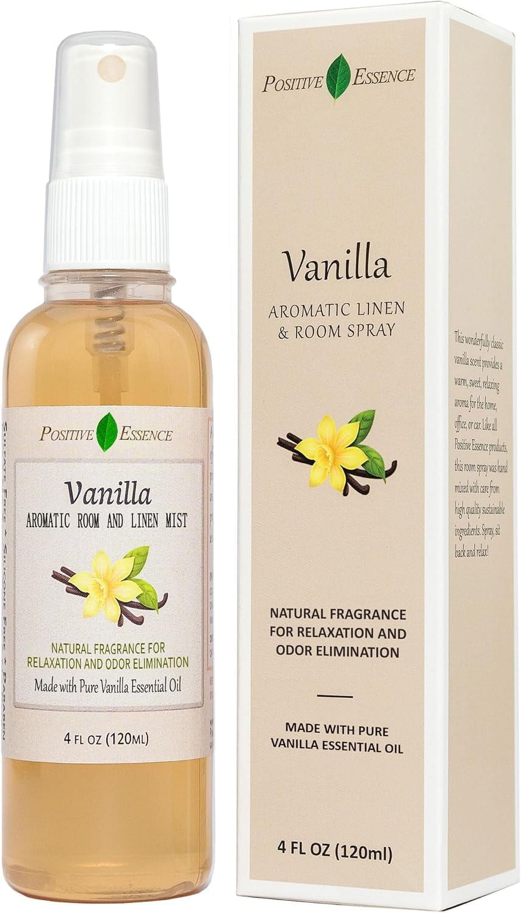 Vanilla Linen and Room Spray, Natural Home Fragrance Made with Pure ...