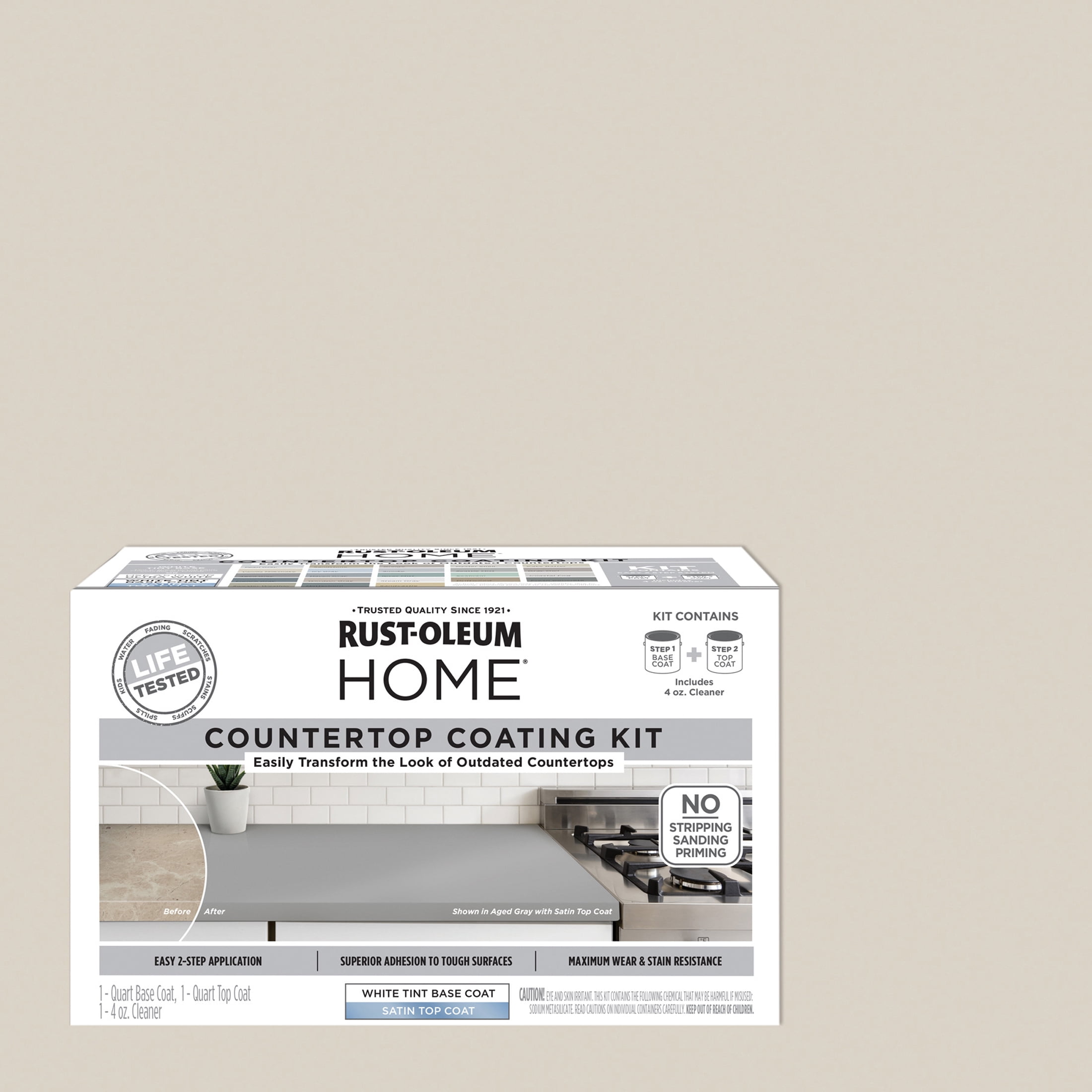 Vanilla Milkshake, Rust-Oleum HOME Countertop Satin Coating Kit ...