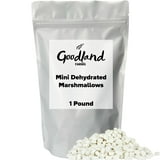 Vanilla Mini Dehydrated Marshmallow DEF29 Bits in Resealable Bag, 1lb ...