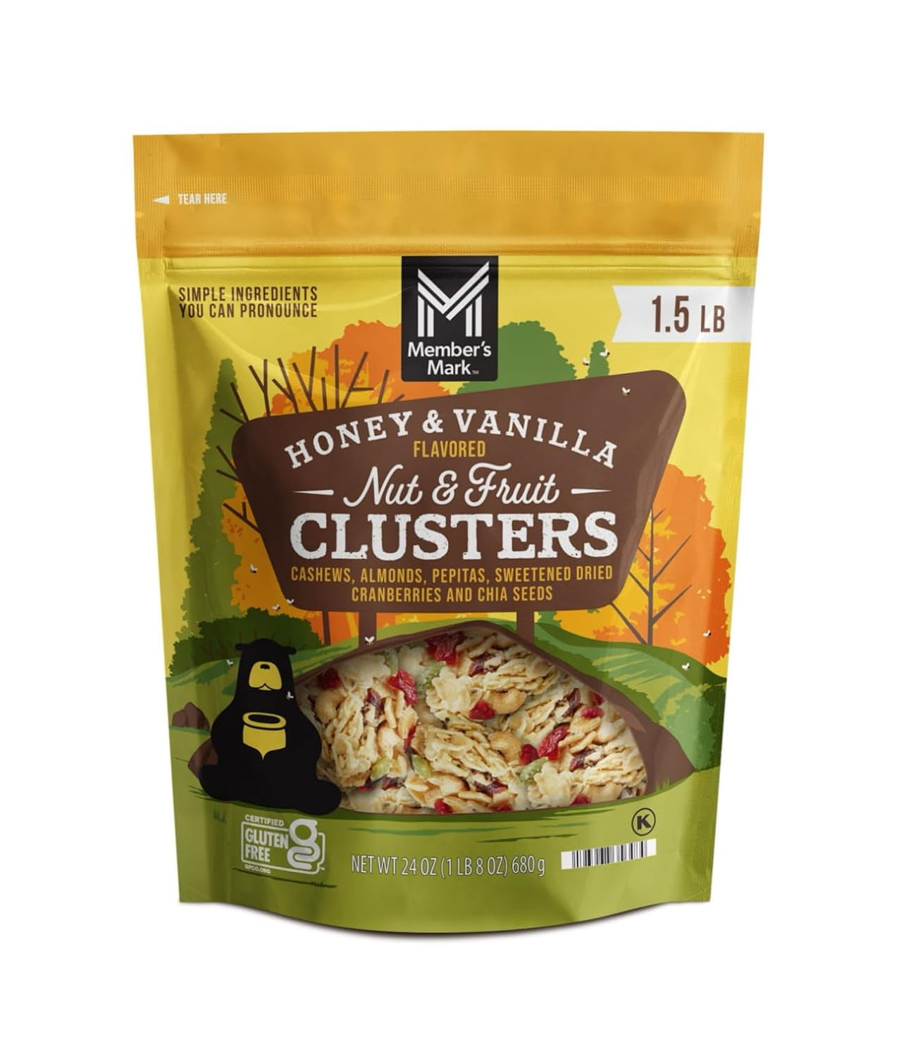 Vanilla Nut and Fruit Clusters 24 oz. - Walmart.com