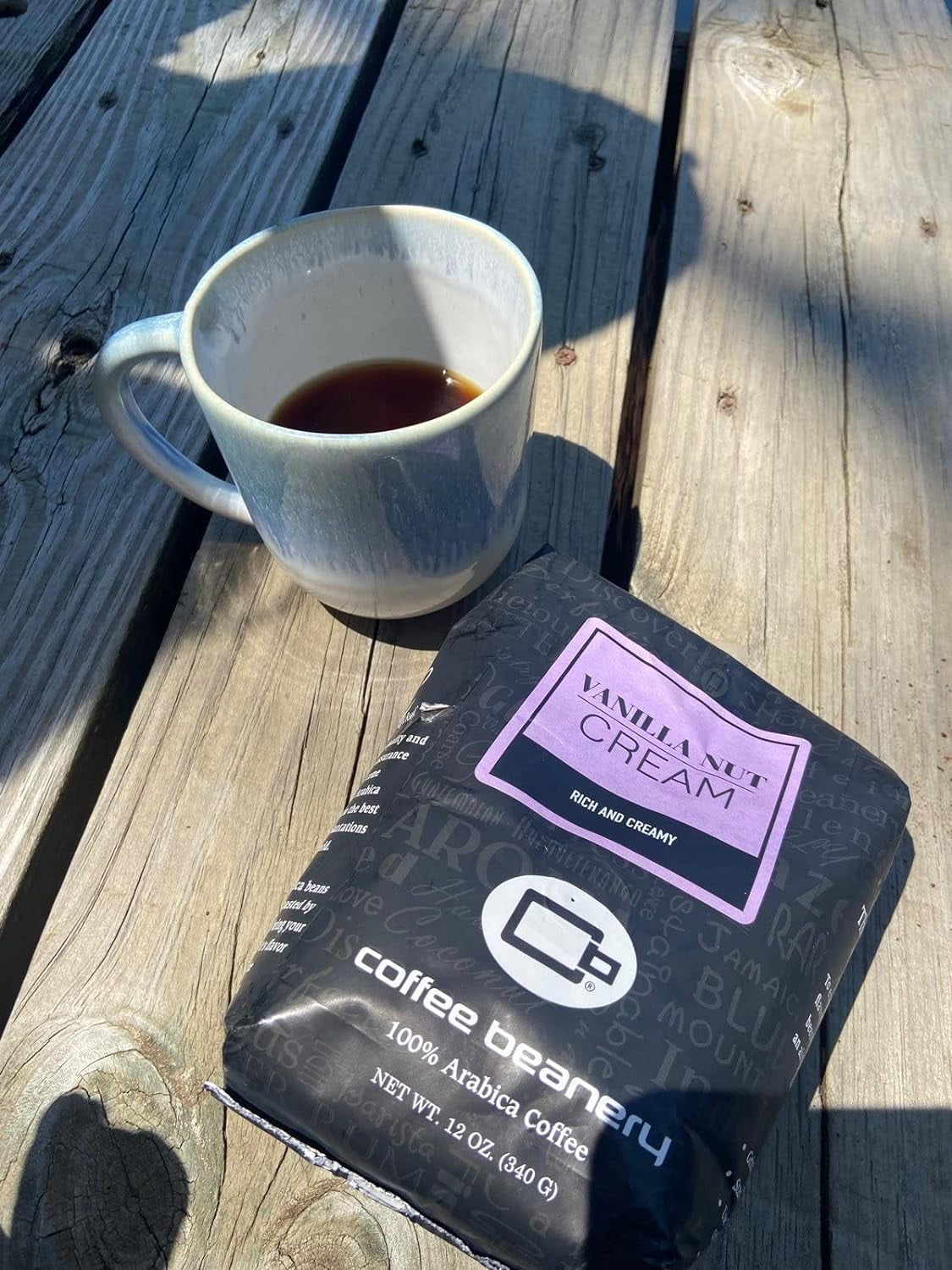 Vanilla Nut by | 12oz Flavored Ground Medium Roast | 100% Specialty ...