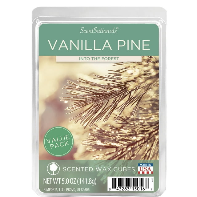 Vanilla Pine Scented Wax Melts, ScentSationals, 5 oz - Walmart.com