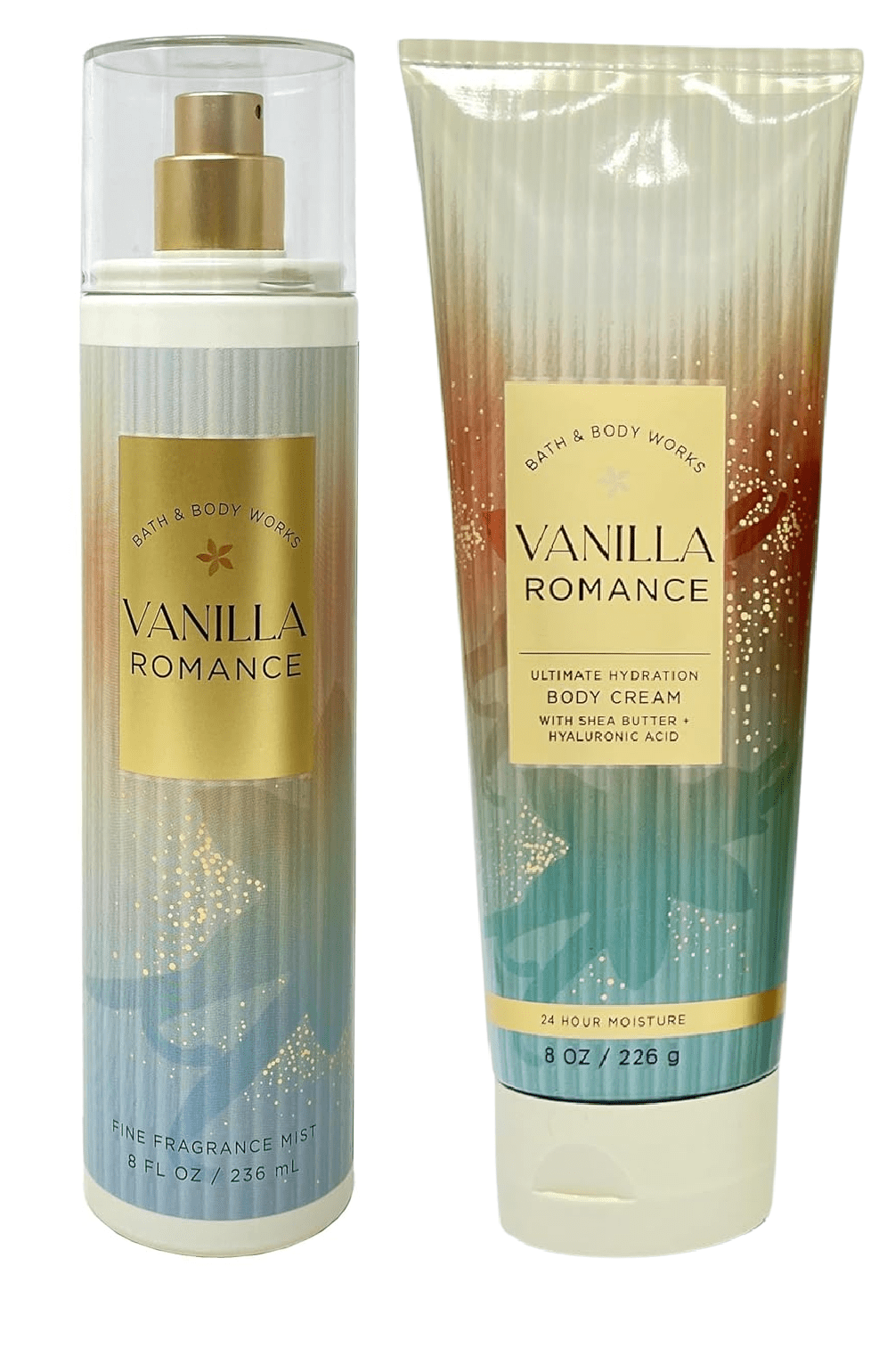 Vanilla Romance 2 Piece Set by Bath and Body Works - Mist and Body ...
