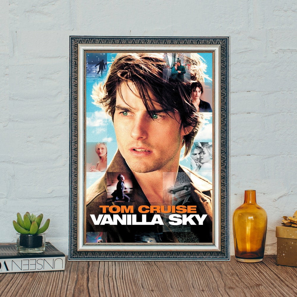 Vanilla Sky (2001) Movie Poster, Vanilla Sky Classic Vintage Poster, Tom Cruise Art Poster for ...