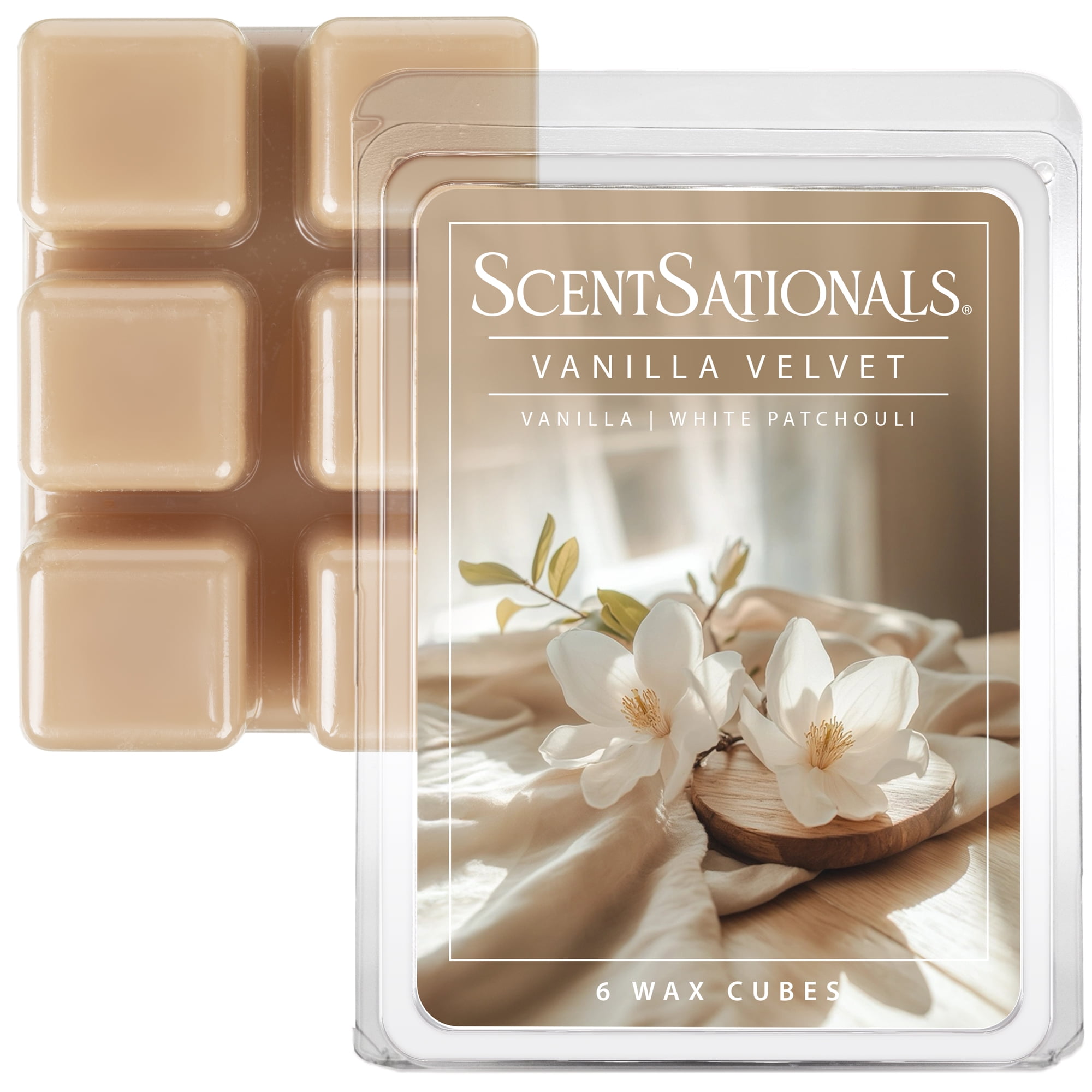 Vanilla Velvet Scented Wax Melts, Scentsationals, 2.5 oz - Walmart.com