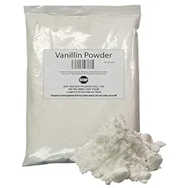 Vanillin Powder 1 Pound-Food Grade Additive for Food and Flavor ...