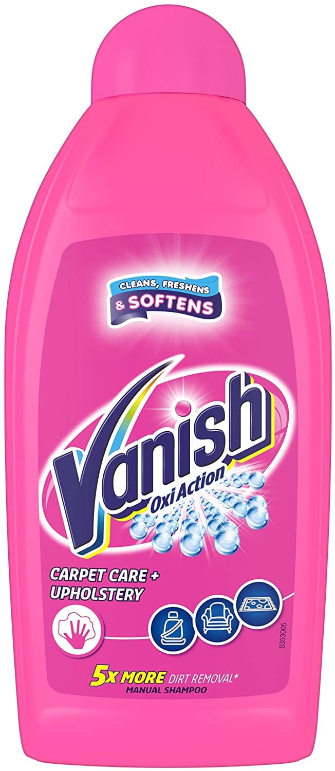Vanish Clean & Fresh Hand Carpet Shampoo Cleanser 450ml. - Walmart.com