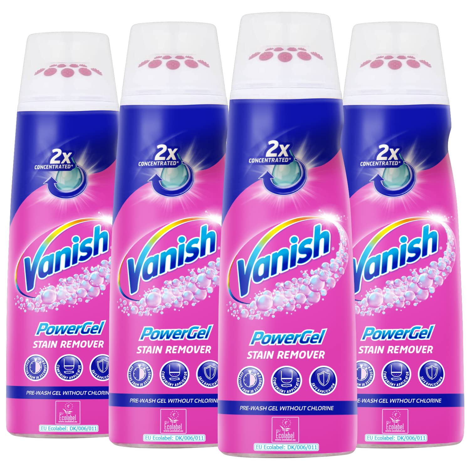 Vanish Gold Oxi Action Stain Remover Powergel 200 ml Pack of Four by ...