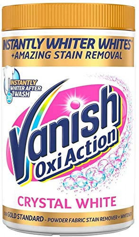 Vanish Oxi Action Crystal White Laundry Stain Washing Powder Detergent ...