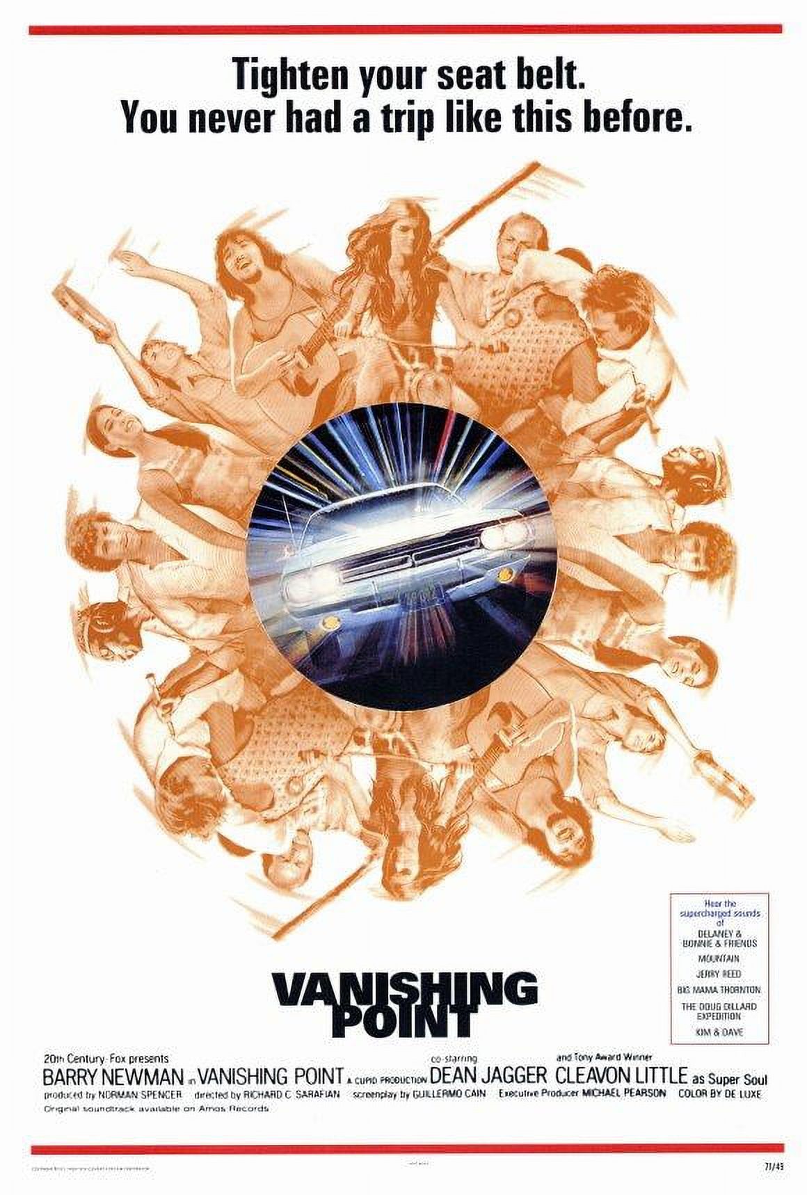 Vanishing Point POSTER (27x40) (1971) - Walmart.com