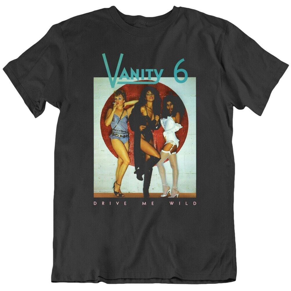 Vanity 6 Denise Matthews Vanity 80's Pop Retro Fan T Shirt - Walmart.com