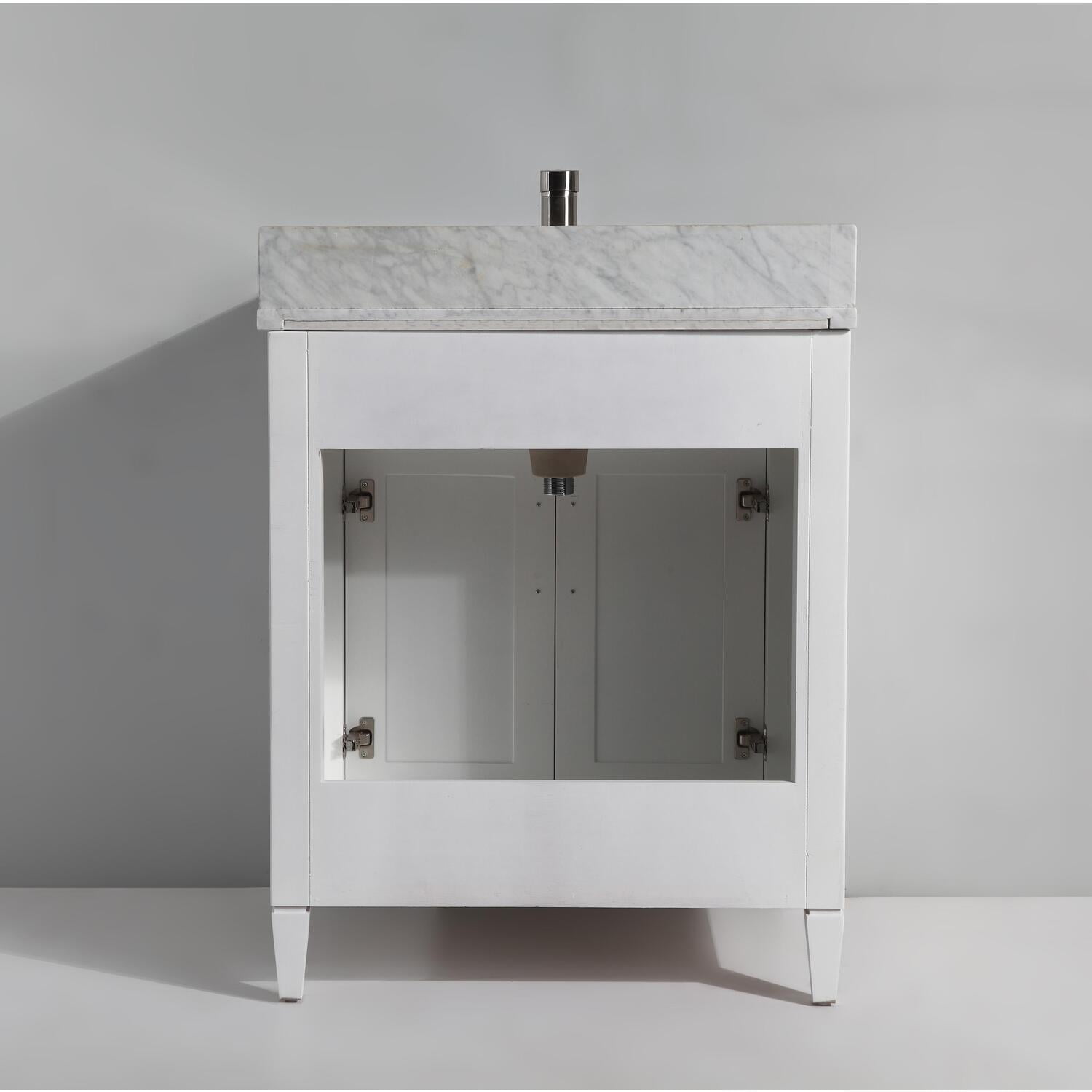 Vanity Art 24 in. Single Sink Bathroom Vanity Set - White - Walmart.com