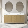 Vanity Art 72" Double Sink Bathroom Vanity Cabinet, Freestanding ...