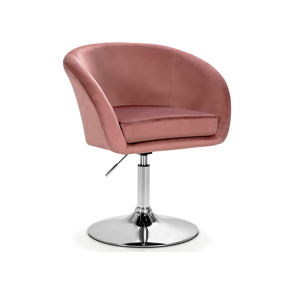 Vanity Chair, Height Adjustable Modern Makeup Chair, Round-Back ...
