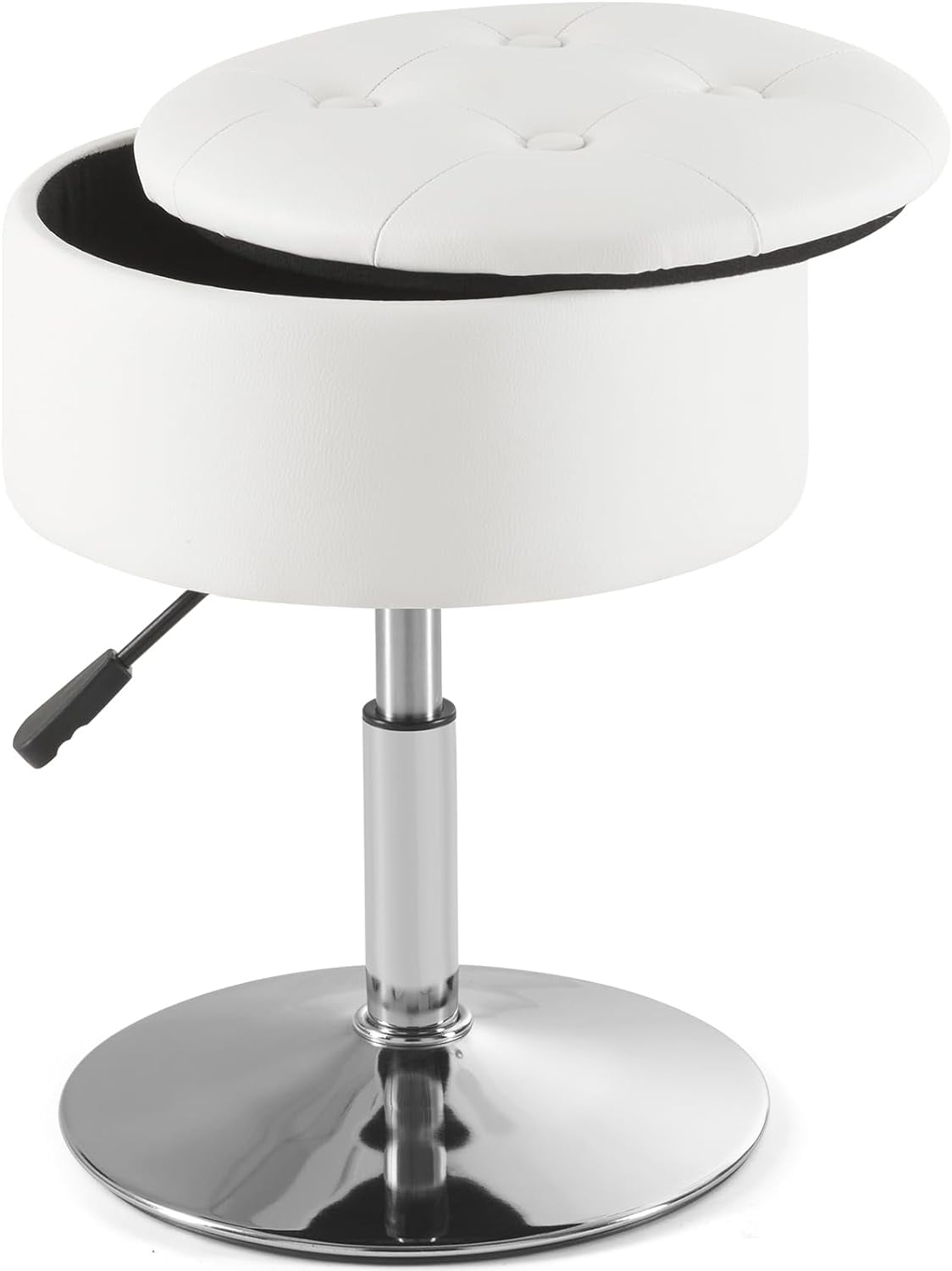 Vanity Chair for Makeup Room Vanity Stool for Makeup Room Round Velvet ...