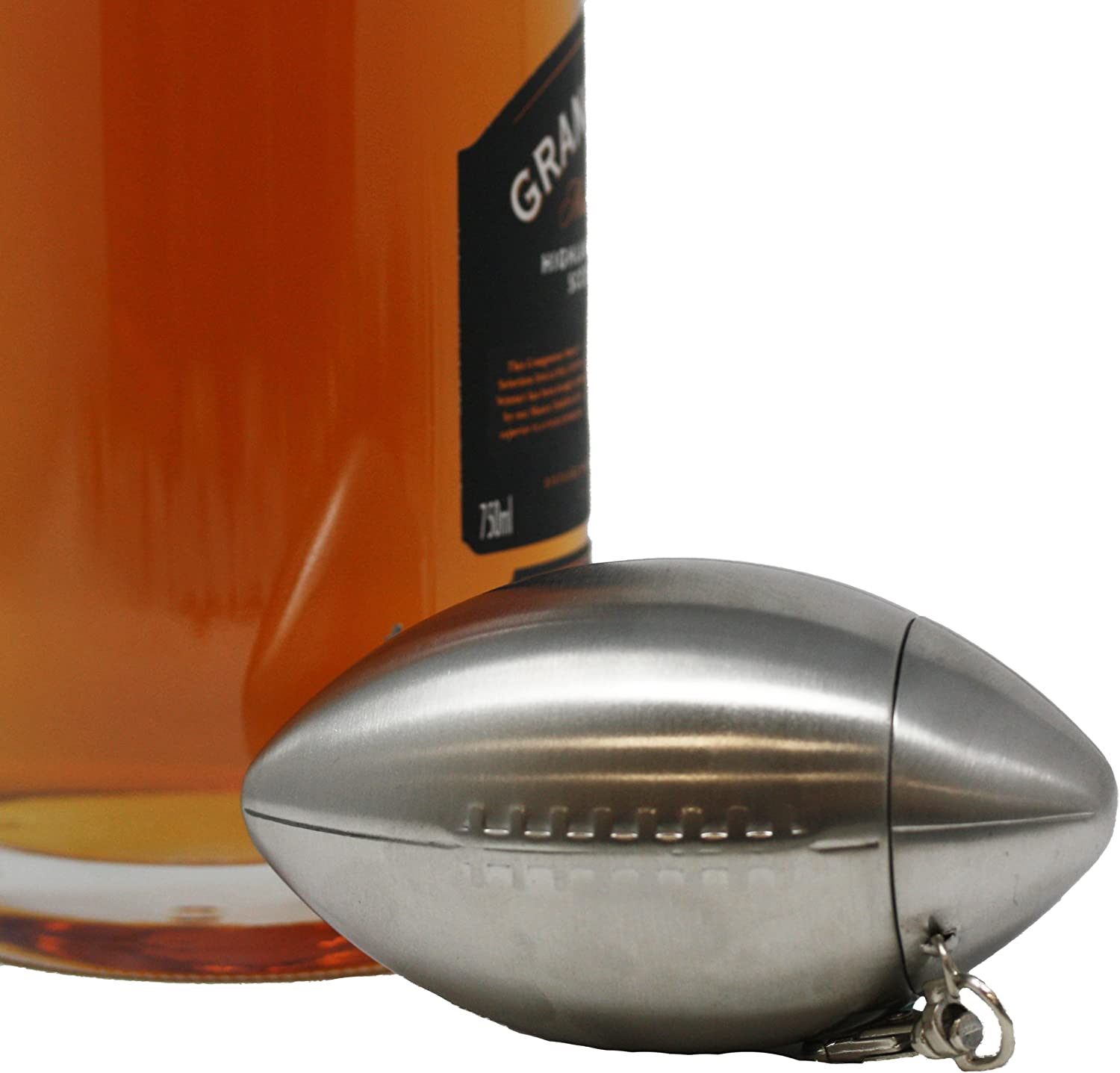 Vanity Custom-Shaped 6 oz Football Alcohol Liquor Flask (Made from 304 ...