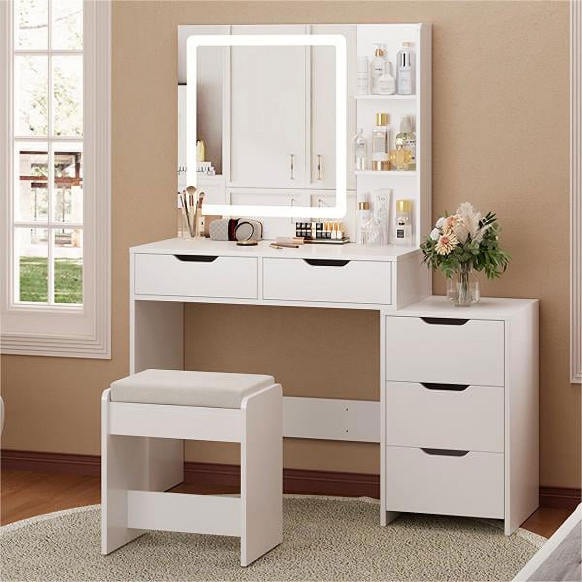 Homestyles Provence Off-White Vanity Set - Walmart.com