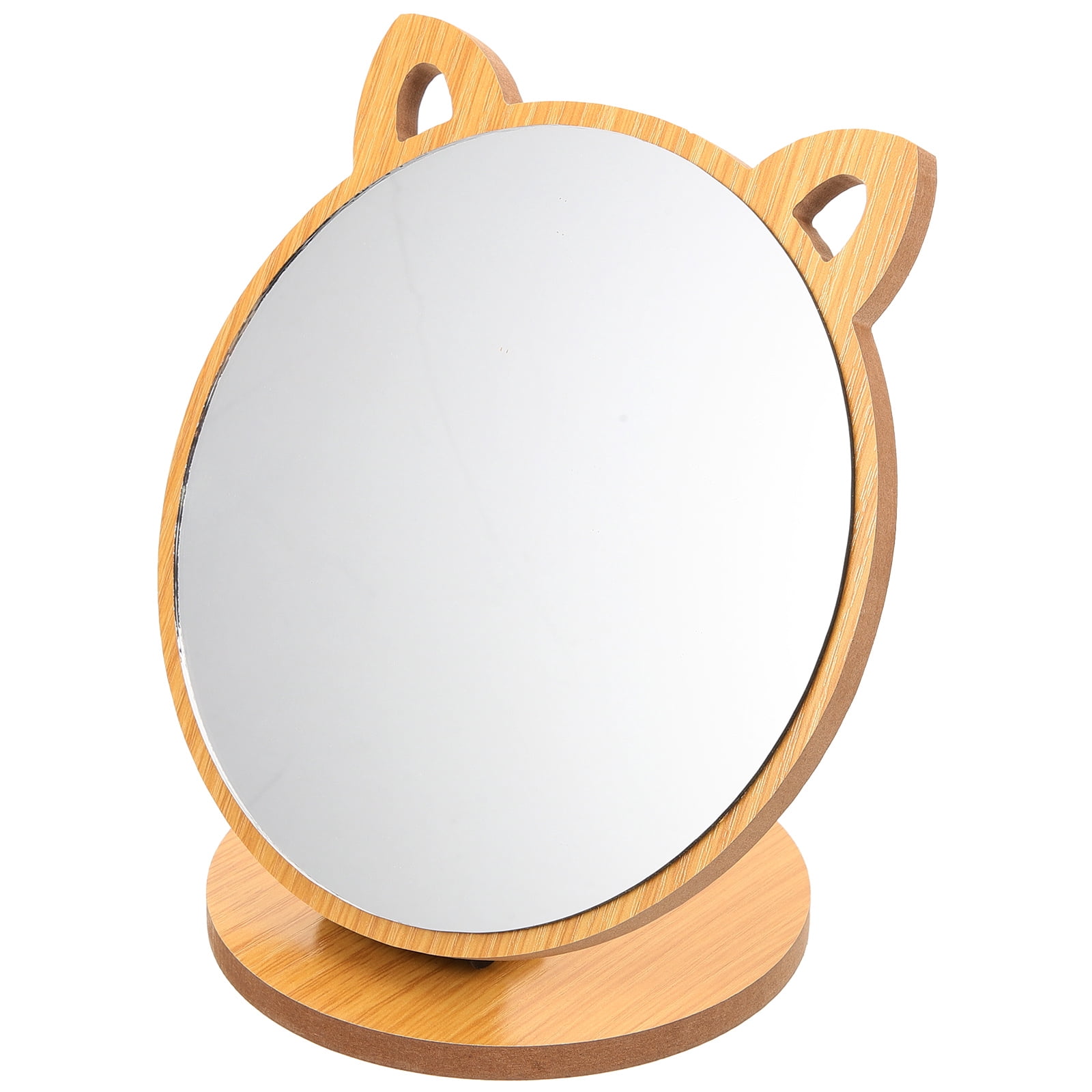Vanity Desk Wooden Vanity Mirror Smooth Surface Mirror Miss 15.80X15 ...