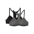 Vanity Fair Girls Bras, 2-Pack No Show Front Close Racerback, Sizes 32A ...