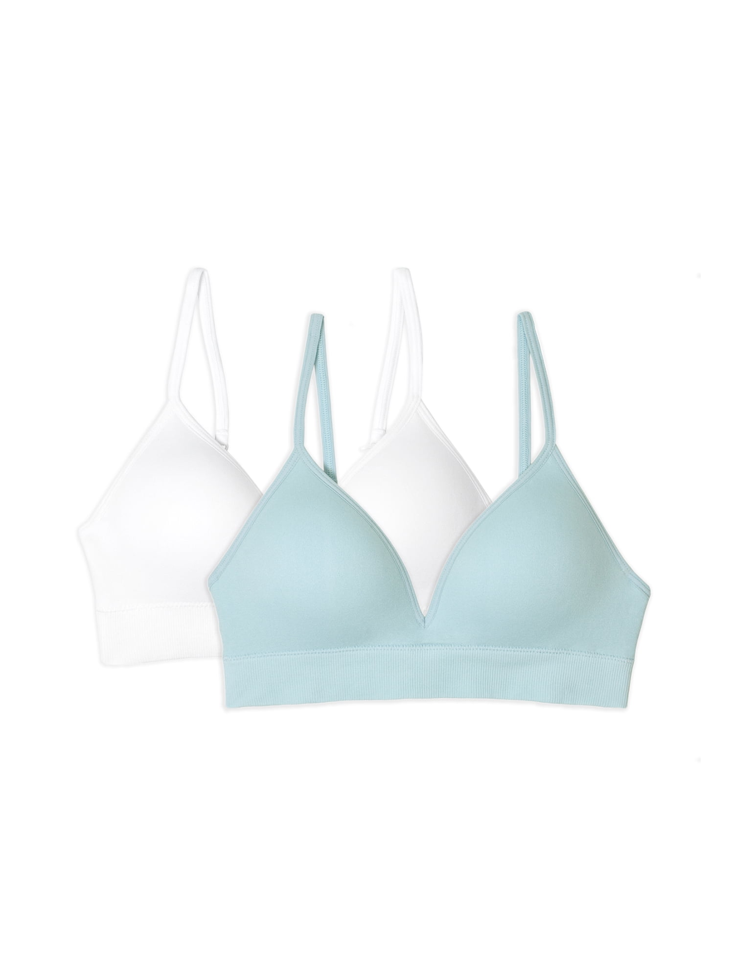 Vanity Fair Girls Bras, 2-Pack Seamless Molded, Sizes 32A-38A - Walmart.com
