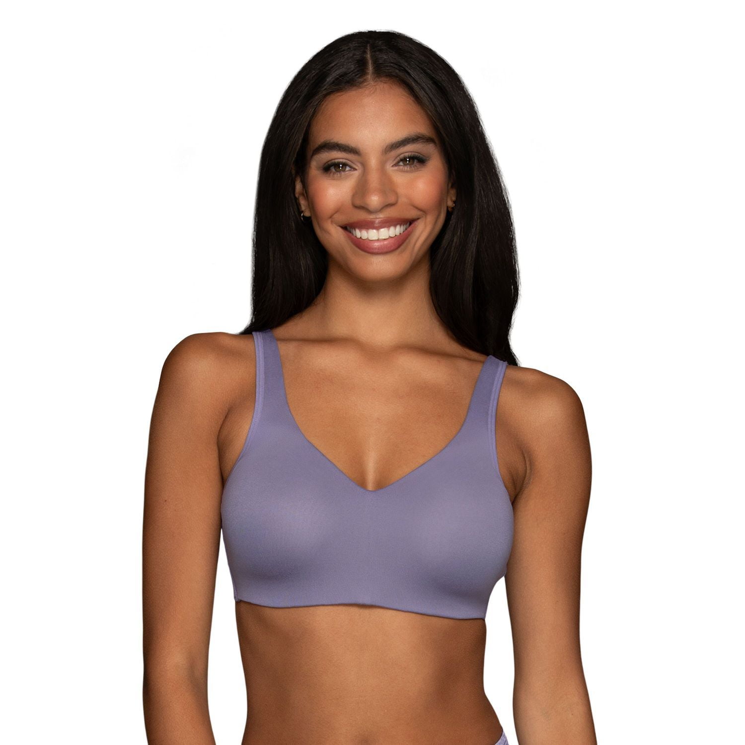 Vanity Fair Lingerie® Beyond Comfort Simple Sizing Wireless Bra 72204 Color: Dried Lavender Size ...