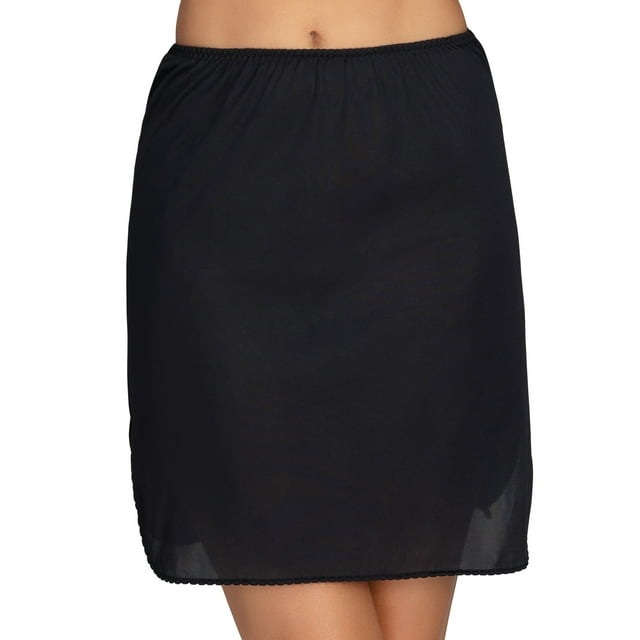 Vanity Fair Lingerie Womens Everyday Layers Double Slit Half Slip