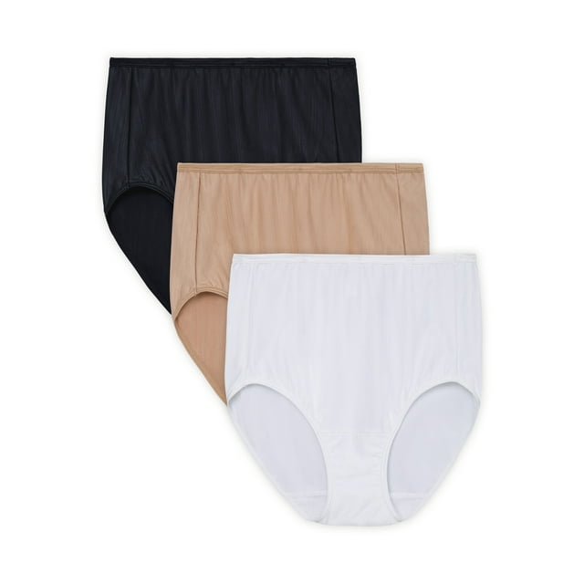 Vanity Fair Radiant Collection Women's Comfort Stretch Brief Underwear ...