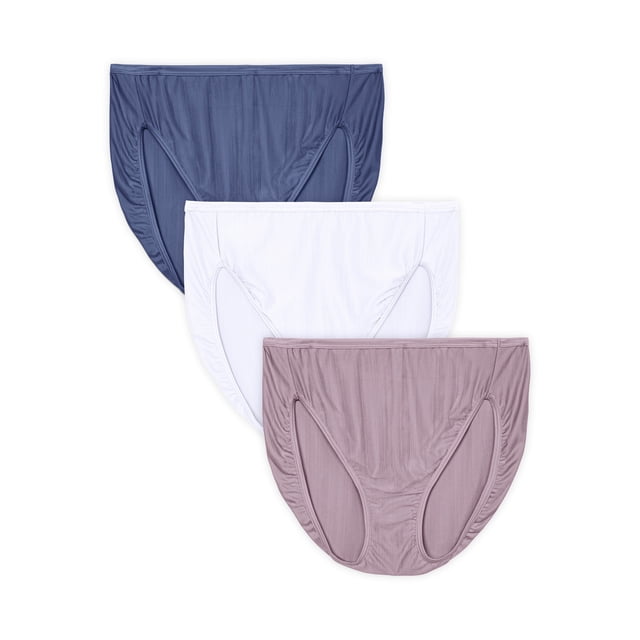 Vanity Fair Radiant Collection Women's Comfort Stretch Hi-Cut Underwear ...