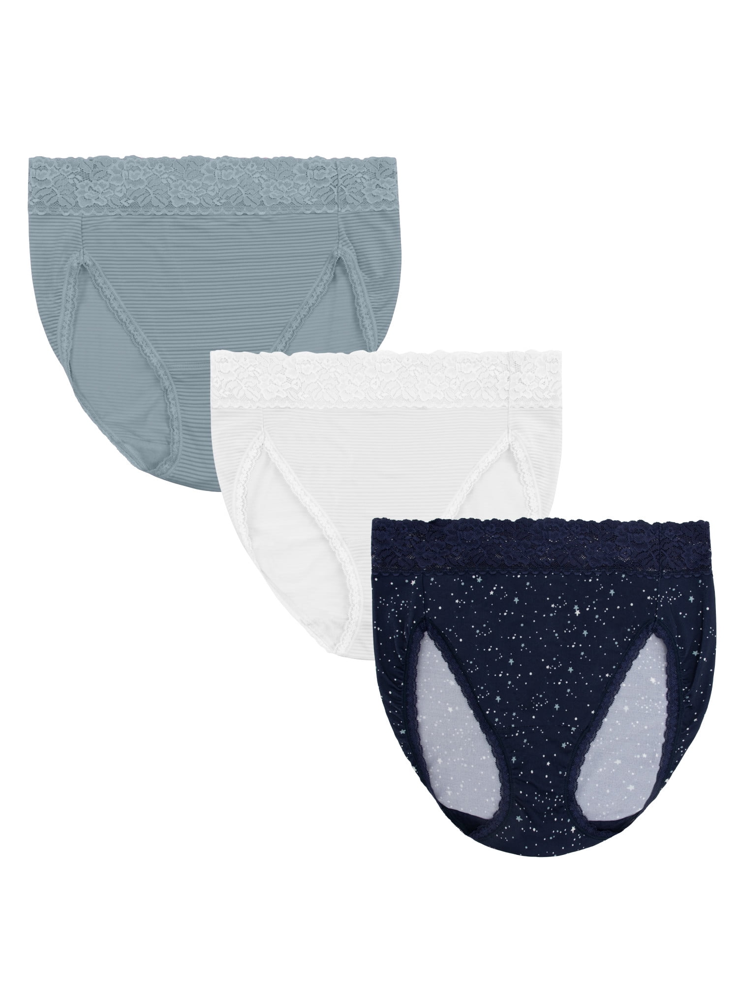 Vanity Fair Radiant Collection Women's Light and Luxe Underwear - No ...