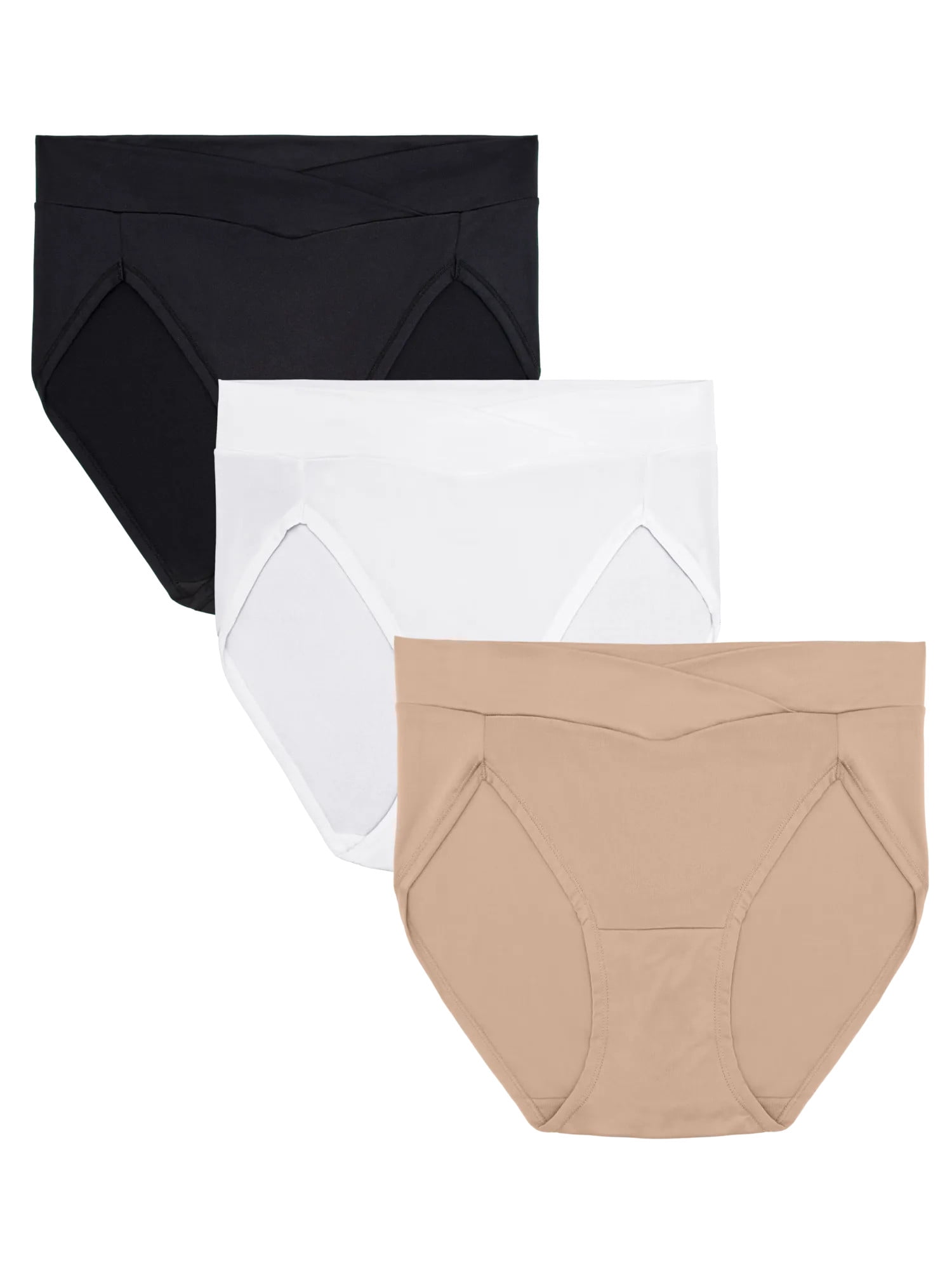 Vanity Fair Radiant Women's Silky Stretch Hi-Cut Brief Underwear - V ...