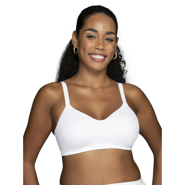 Vanity Fair Radiant Collection Women's Wireless Bra - Back and Side Smoothing, Adjustable Straps ...