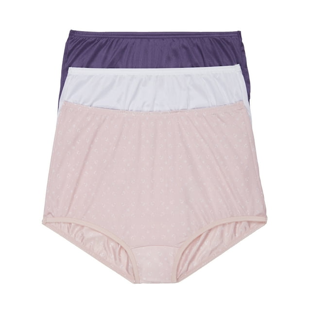 Vanity Fair Womens Classic Ravissant Full Brief 3-Pack Style-15711 ...