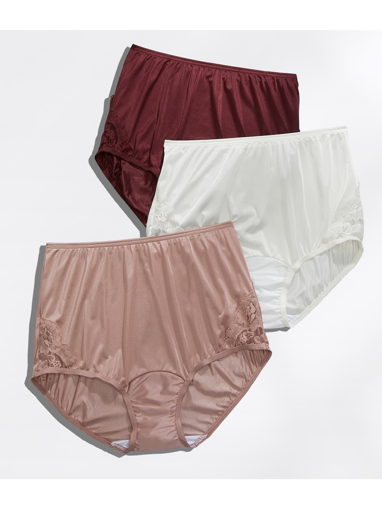 Women's Vanity Fair 13011 Perfectly Yours Lace Nouveau Brief Panty - 3 ...