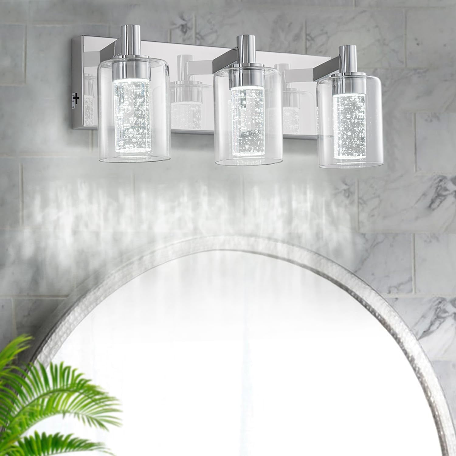 Vanity Light with 3 Color Modes (3000K/4000K/6000K), Eye Protection LED ...