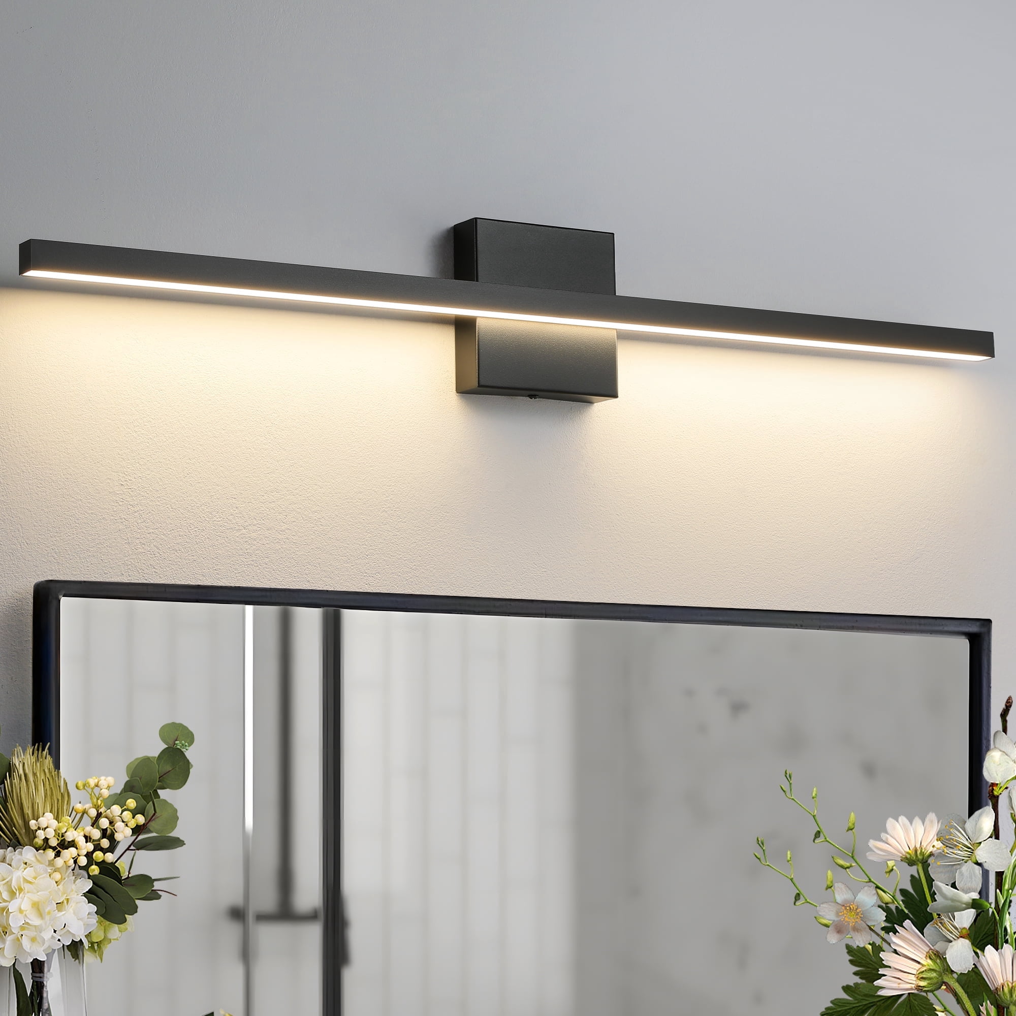 Vanity Light for Bathroom Lighting Fixtures Over Mirror Dimmable ...