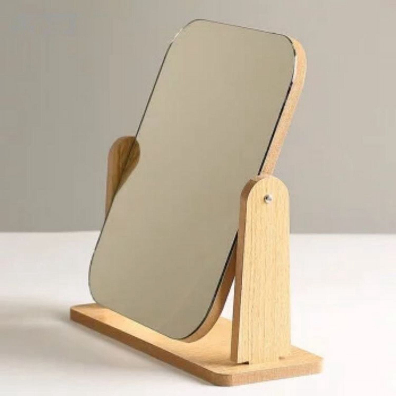 Vanity Makeup Mirror with Stand,Portable Table Desk Countertop Mirror ...