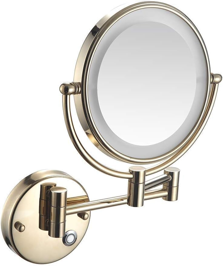 Vanity Makeup Mirrors Magnifying Double Sided Bathroom Shaving Cosmetic ...