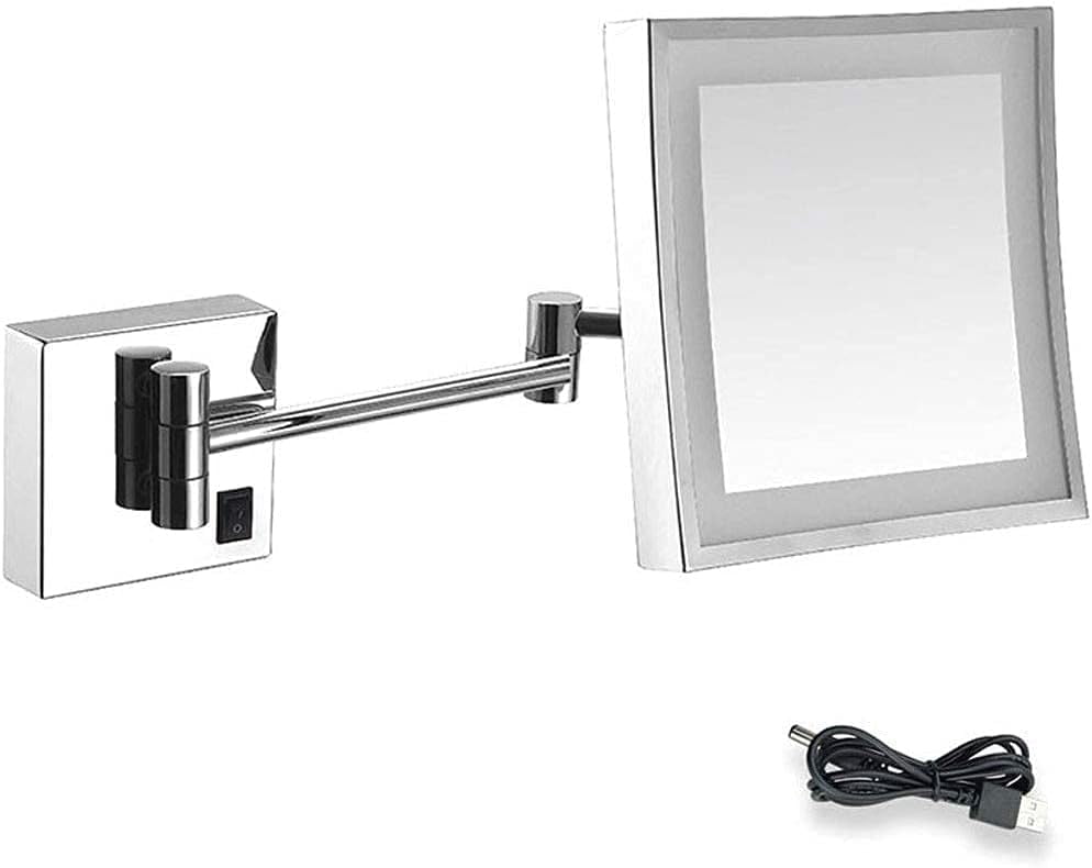 Vanity Mirror,Bathroom Mirror Shaving Mirrors Make up Wall Mounted USB ...